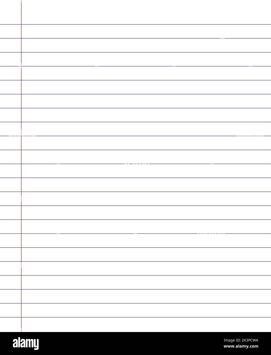 Notebook Paper Background For Word