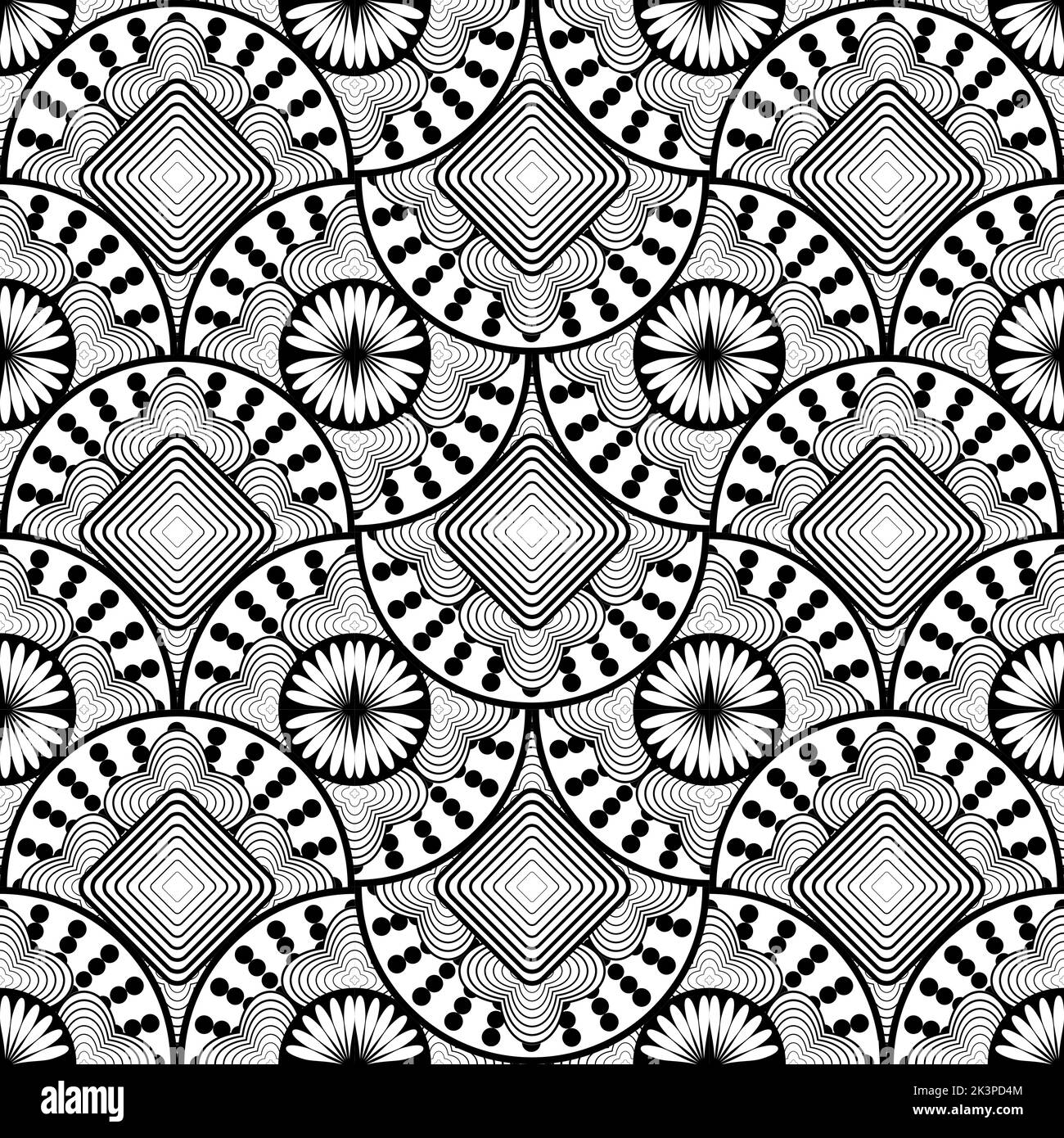 Abstract seamless pattern textured background illustration Stock Vector ...