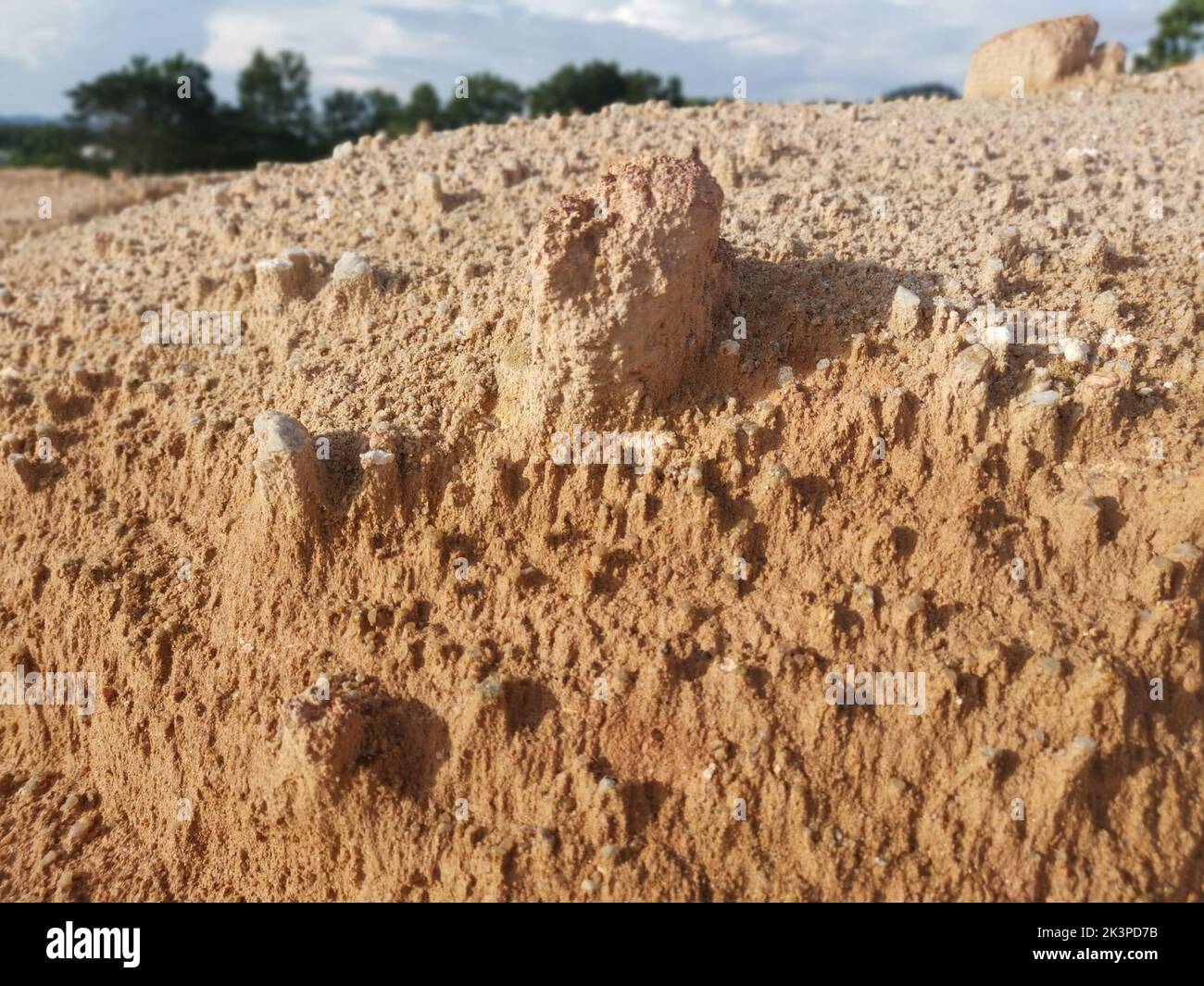 dry and barren land due to erosion after deforestation Stock Photo - Alamy