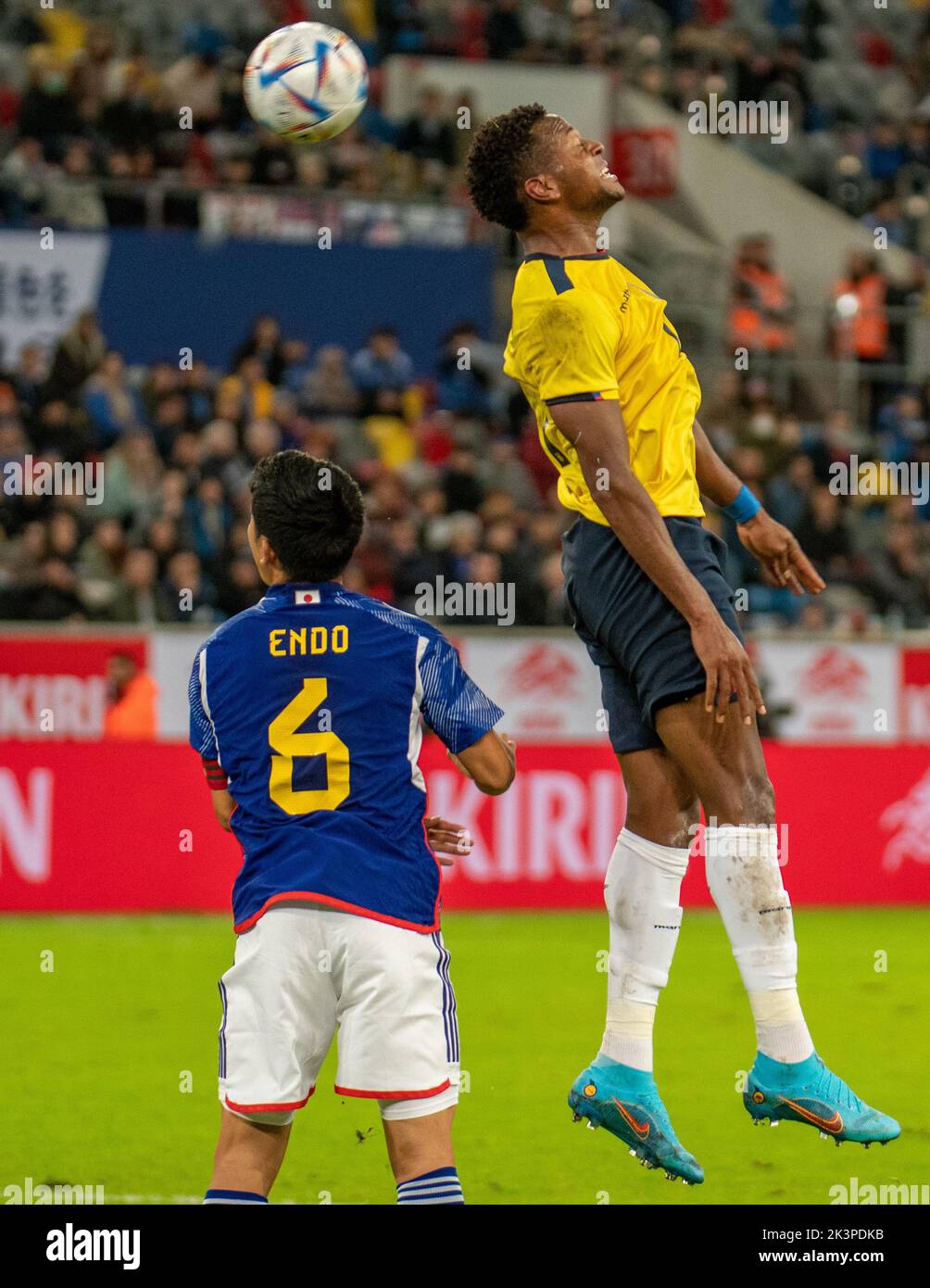Dusseldorf, North Rhine-Westphalia, Germany. 27th Sep, 2022. Ecuador ...