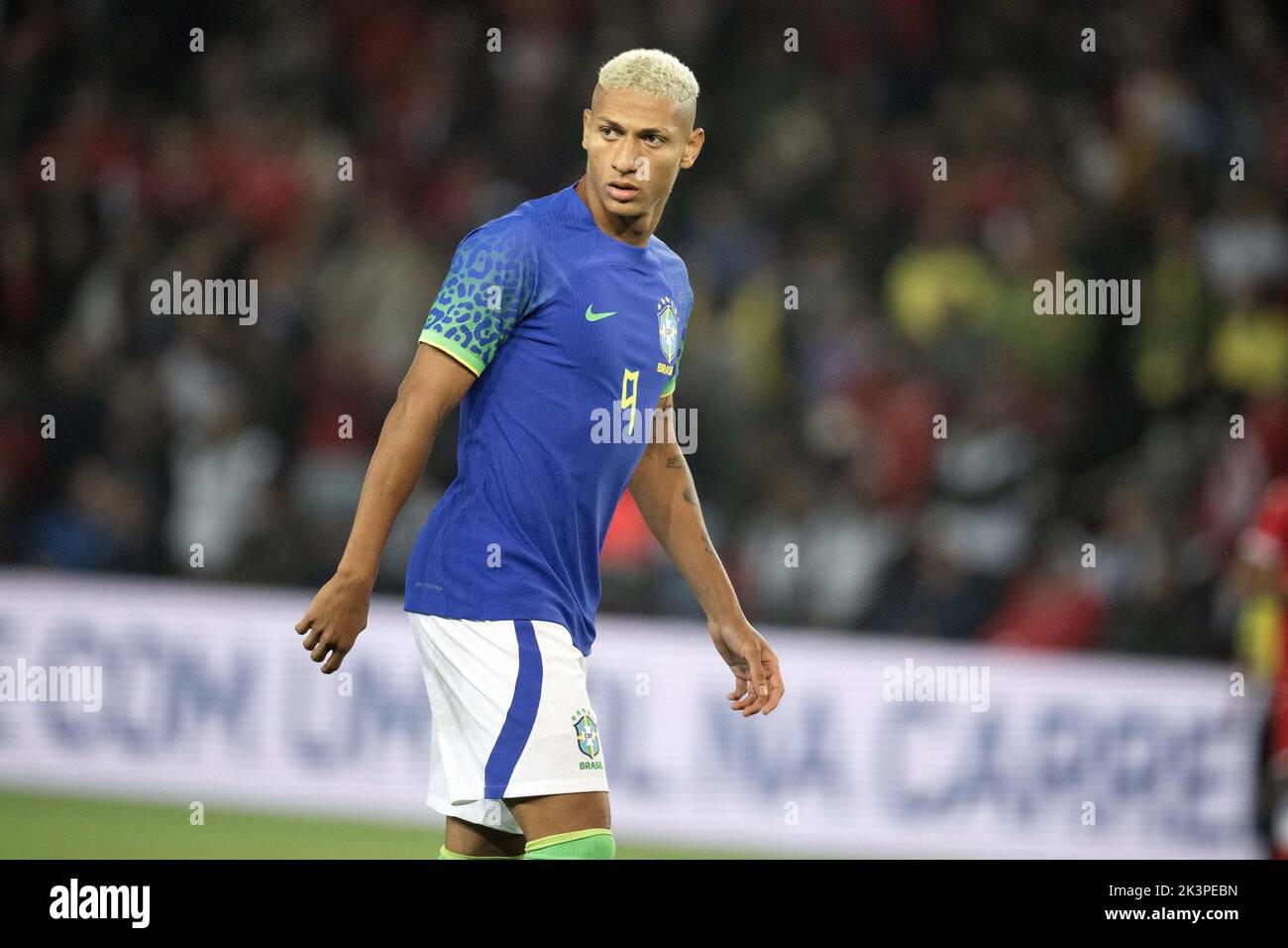 Paris, France, September 27, 2022, Richarlison de Andrade of Brazil in ...