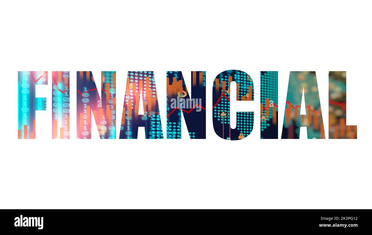 Business word. Stock market or forex trading graph and candlestick ...