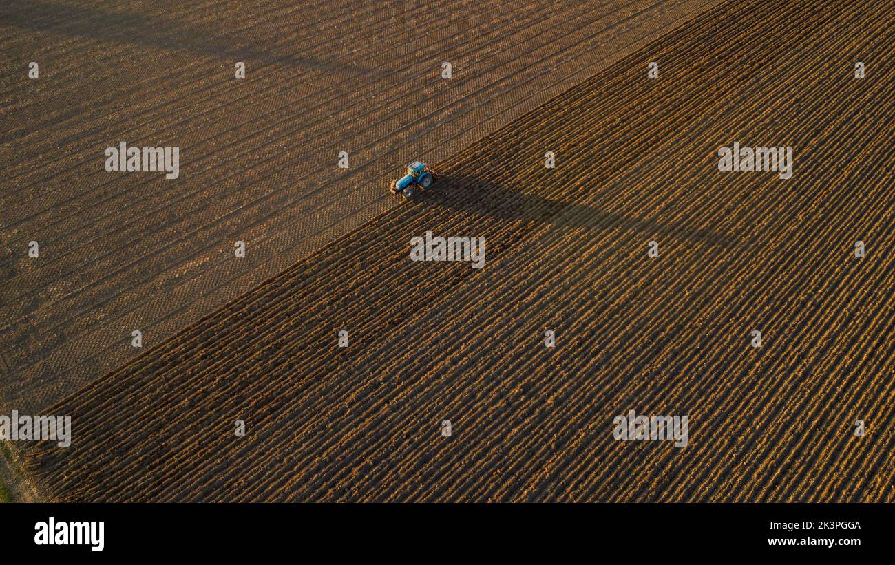 Agricultural land leveling hi-res stock photography and images - Alamy