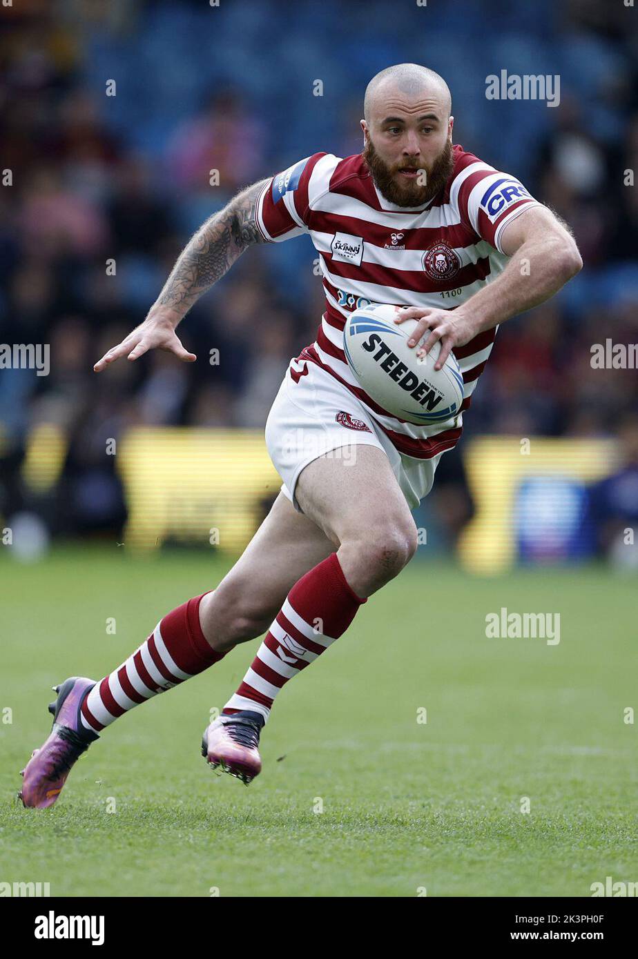 File photo dated 07-05-2022 of Wigan warriors Jake Bibby. Huddersfield ...