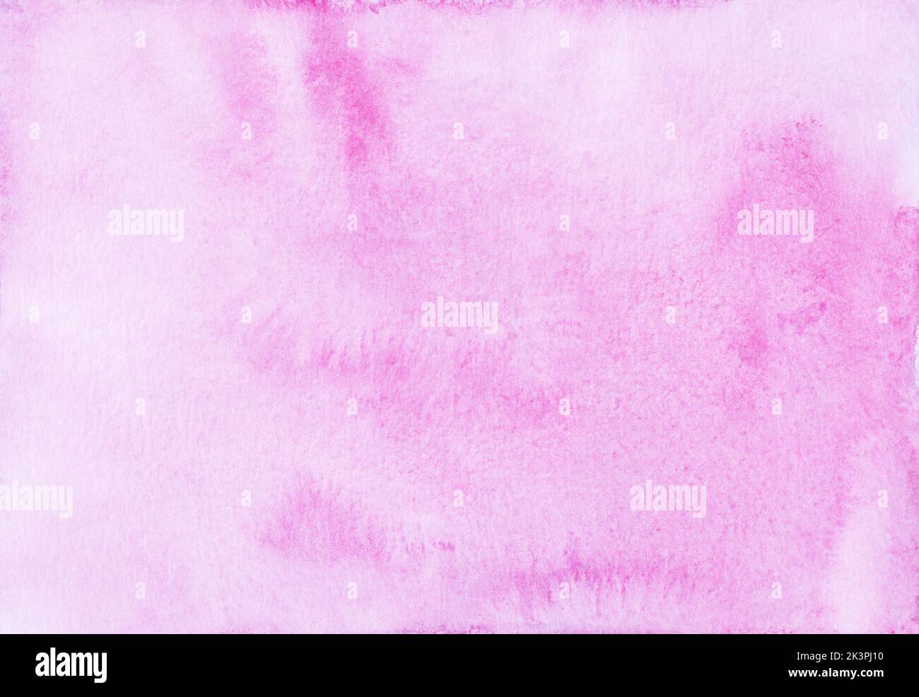 Watercolor pastel soft fuchsia background painting. Watercolour light ...