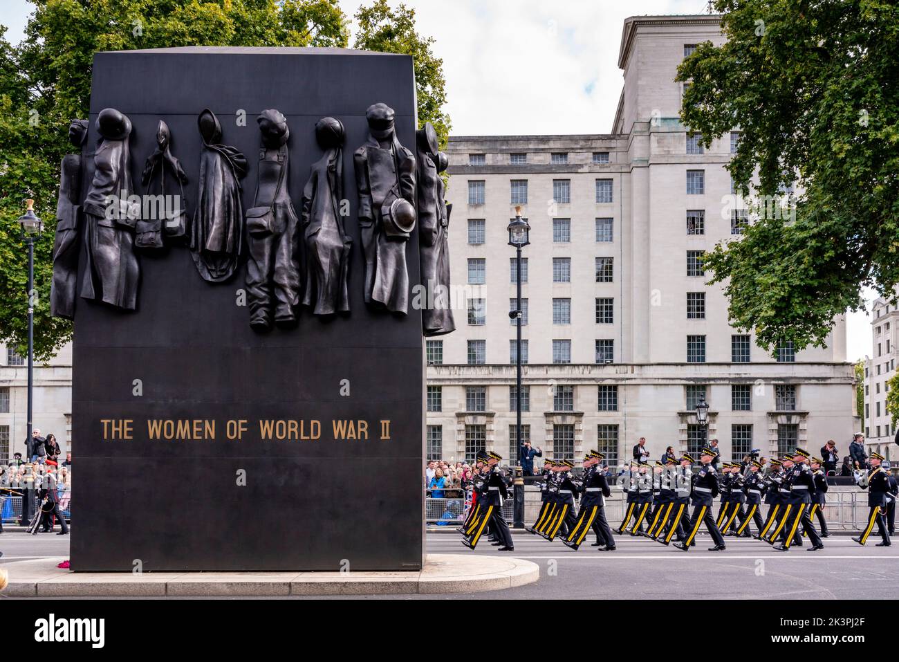 Members Of The British Military Take Part In Queen Elizabeth II Funeral ...