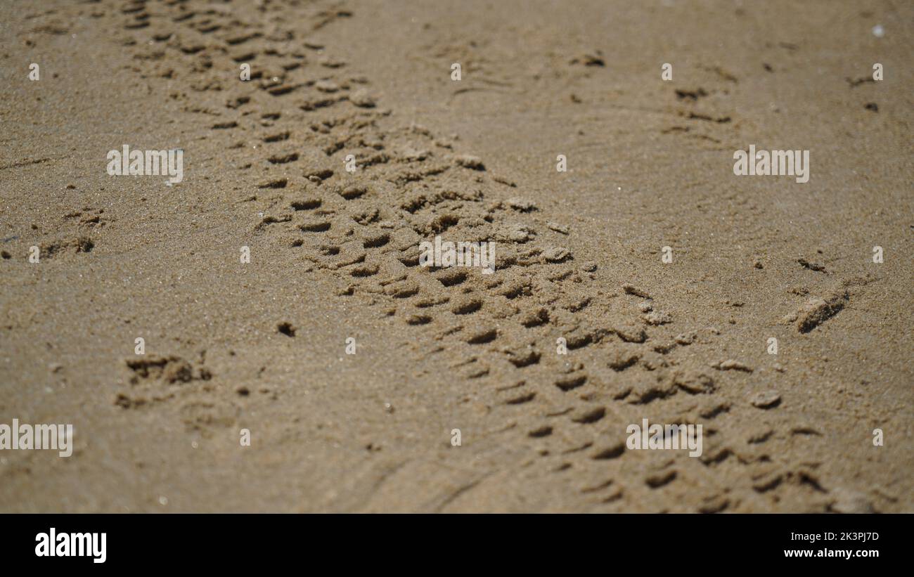 Tire marks sand hi-res stock photography and images - Alamy