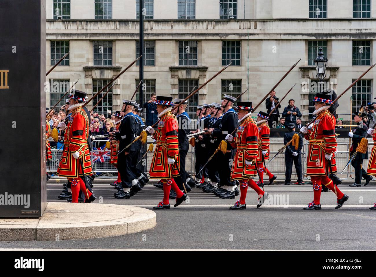Naval Ratings/Royal Navy Sailors and Yeomen Of The Guard Take Part In ...