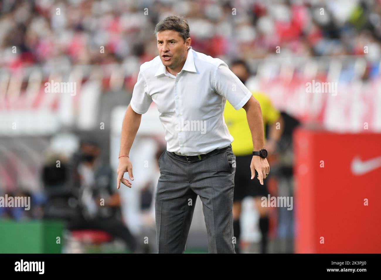 Saitama, Japan. 25th Sep, 2022. Urawa Reds head coach Ricardo Rodriguez ...