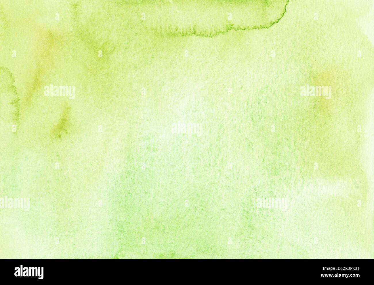 Watercolor light mustard green background texture. Aquarelle green ...