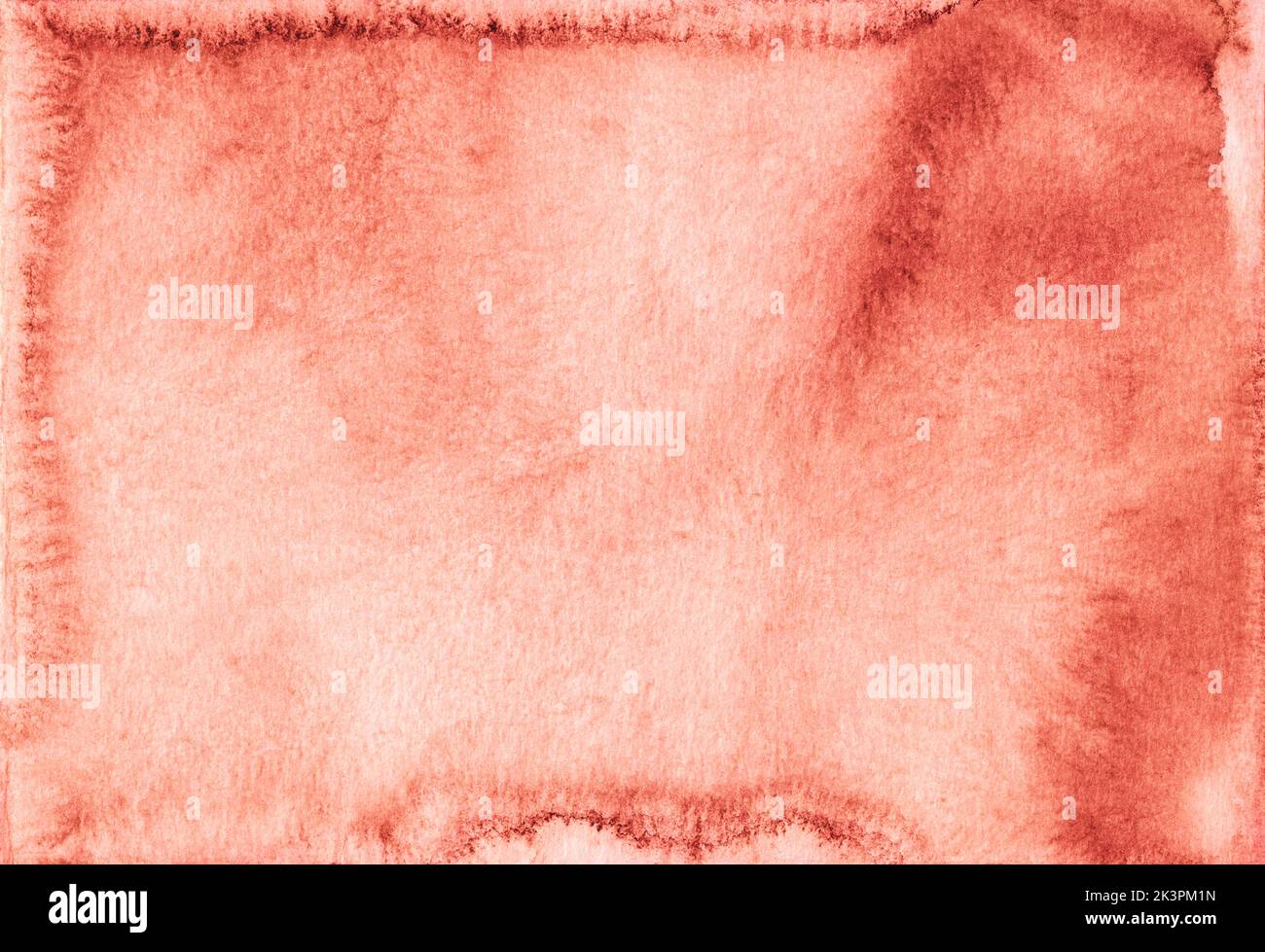 Watercolor old red and white background texture. Aquarelle abstract old ...