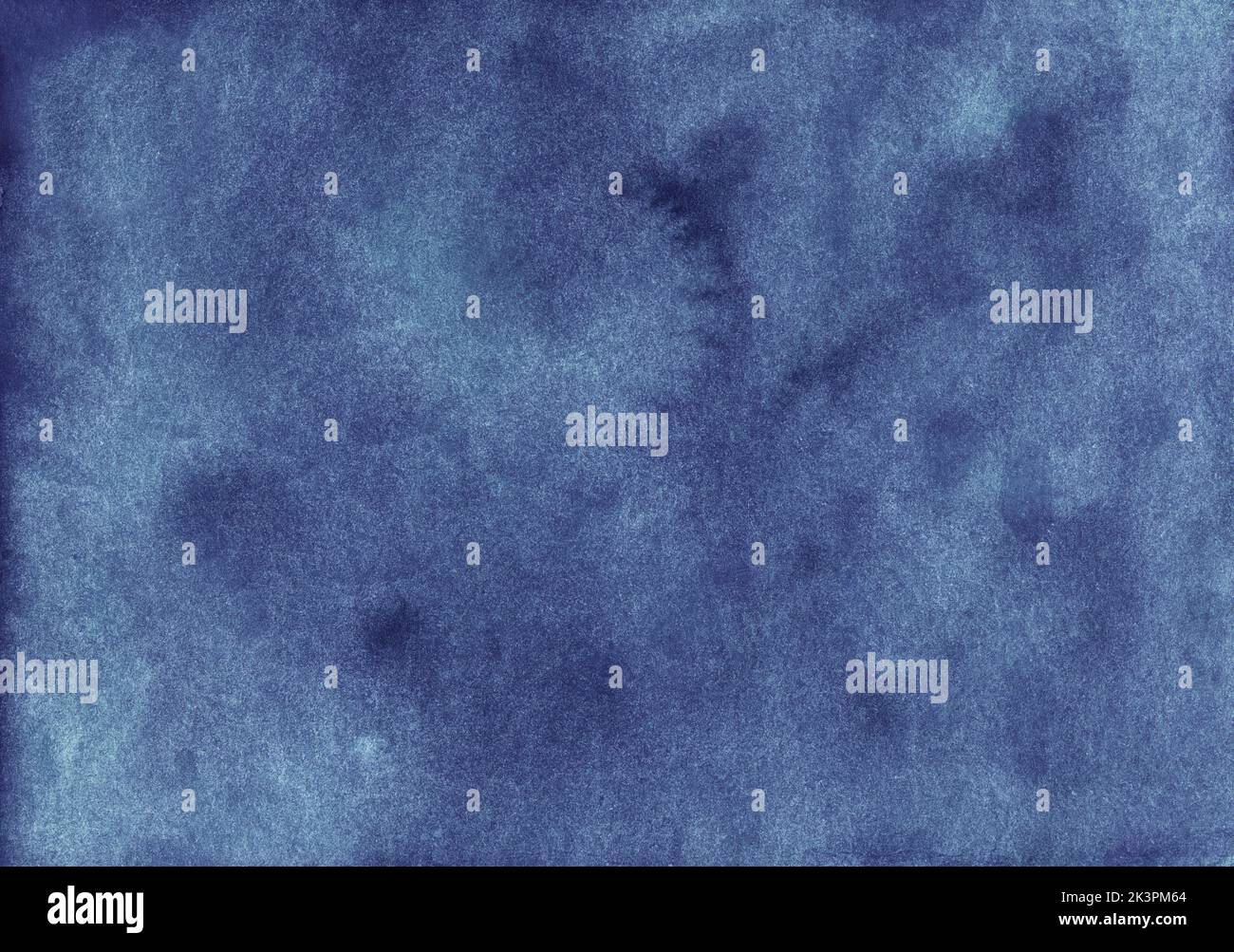 Watercolor old deep blue-gray background texture. Watercolour abstract ...