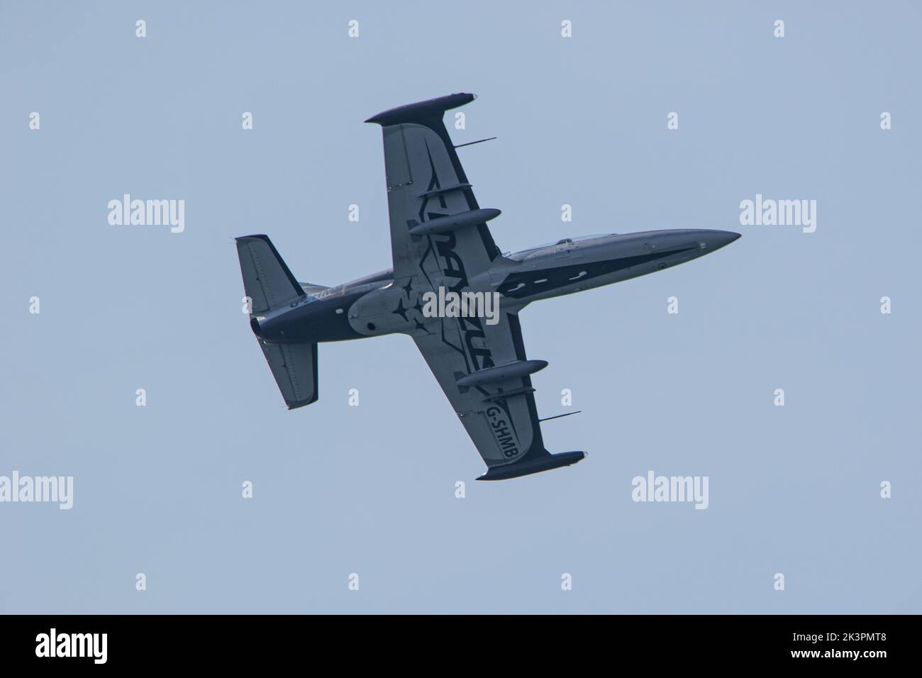 Aero L-39 Albatros G-SHMB displaying at Blackpool Air Show 2022 Stock ...