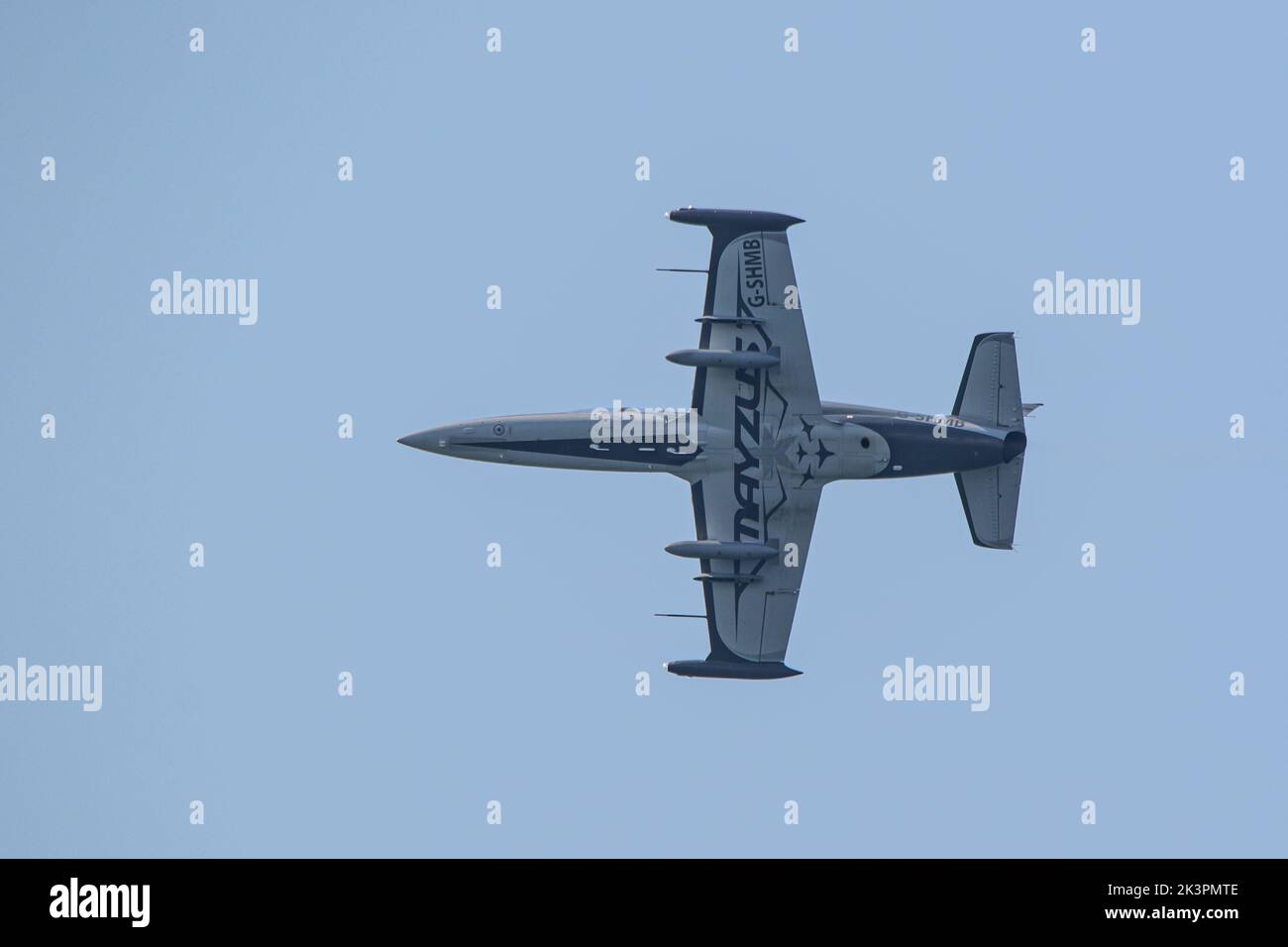Aero L-39 Albatros G-SHMB displaying at Blackpool Air Show 2022 Stock ...