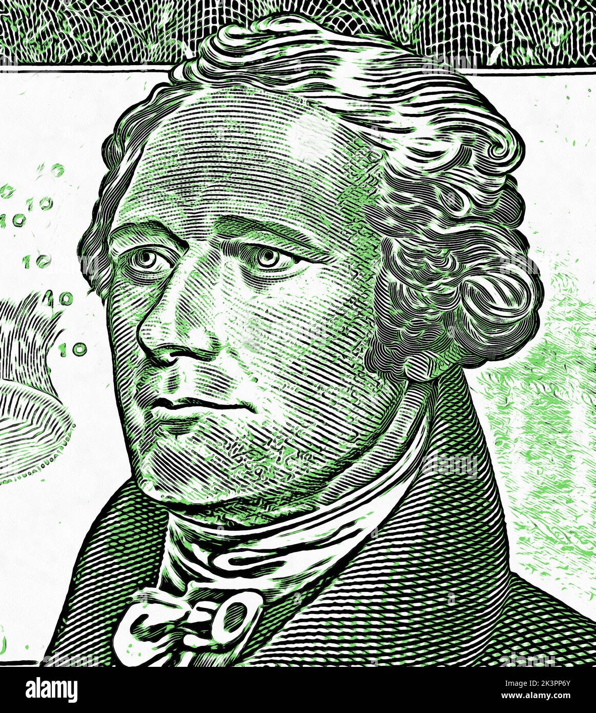 Portret alexander hamilton hi-res stock photography and images - Alamy