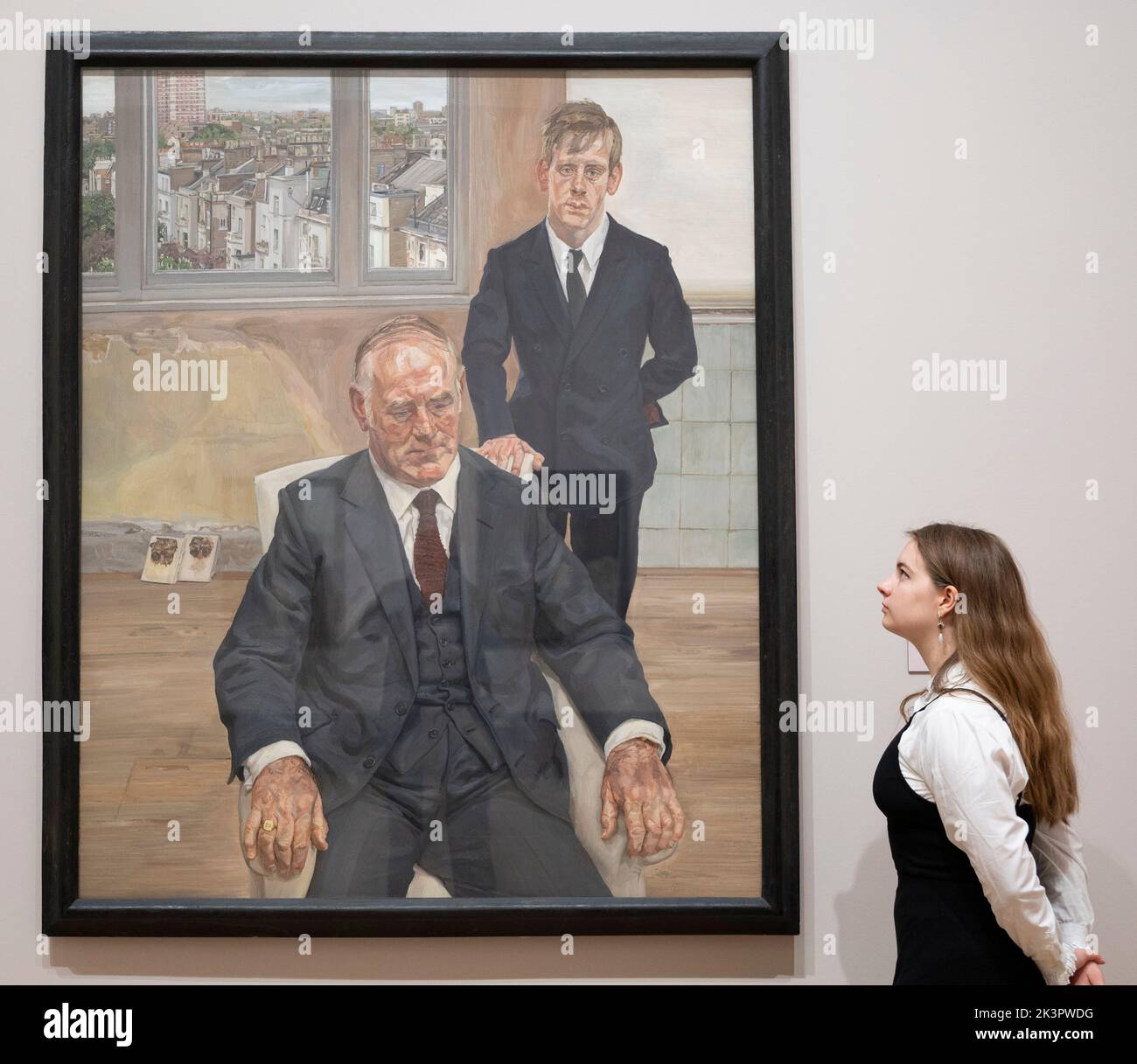 National Gallery, London, UK. 26 September 2022. Lucian Freud: New ...