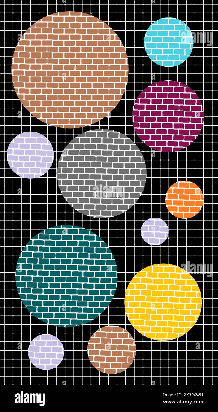 Set of object minimalist painted illustrations, Led screen texture. Lcd ...