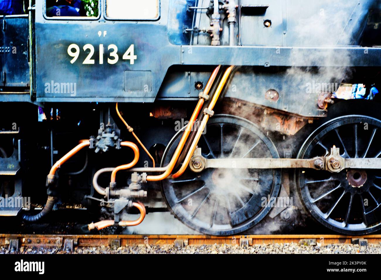 Steam locomotive cab hi-res stock photography and images - Alamy
