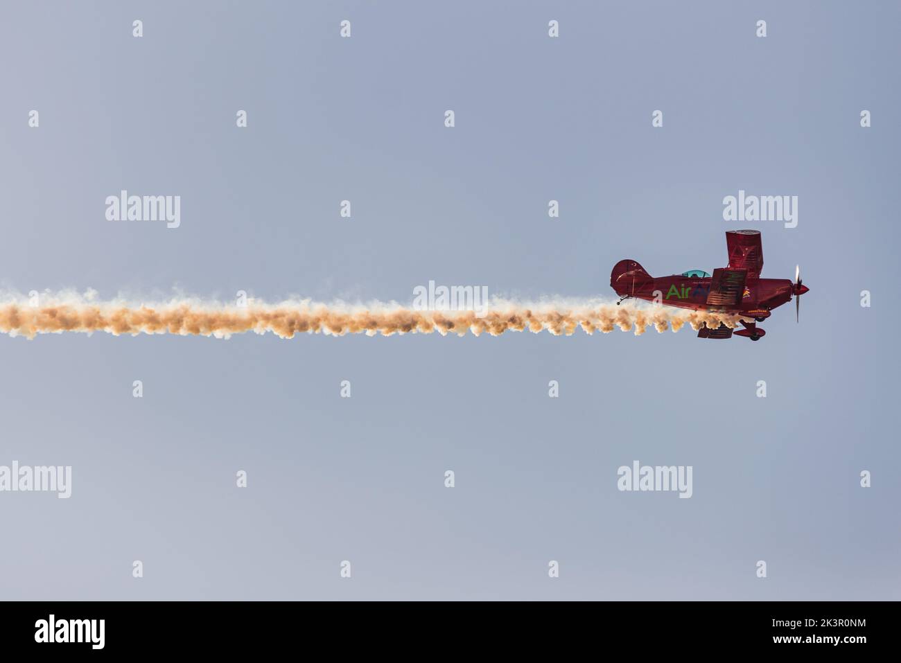 Izmir, Turkey - September 9, 2022: Turkey's first woman acrobatics ...