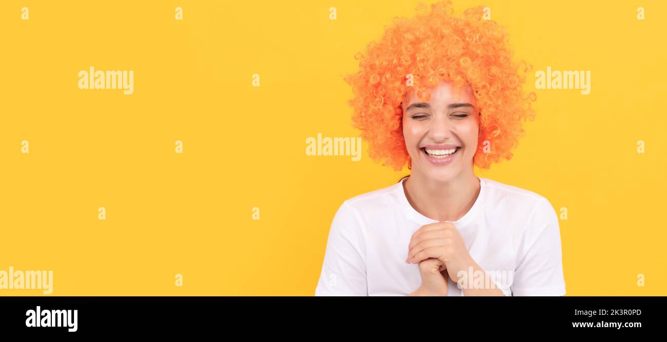 being in a good mood. happy lady having fun. going crazy. fancy party ...