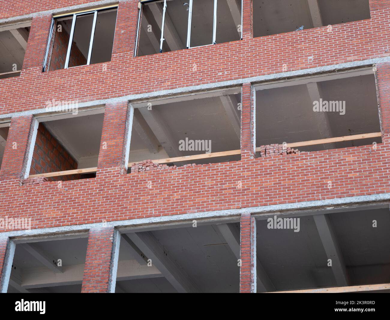Unfinished bricks wall hi-res stock photography and images - Alamy