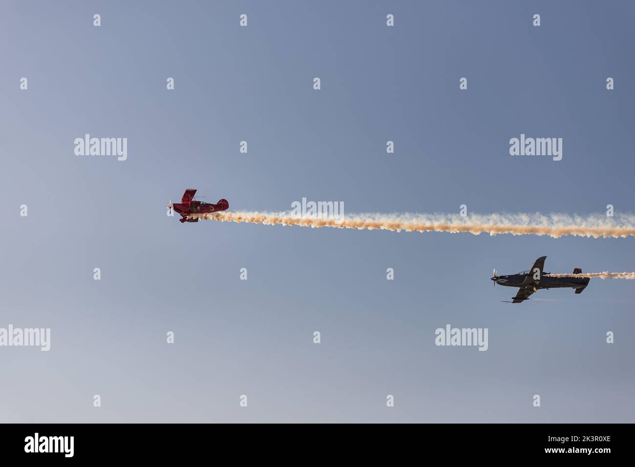 Izmir, Turkey - September 9, 2022: Turkey's first woman acrobatics ...