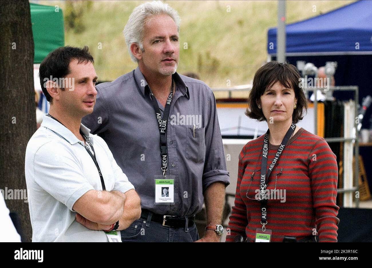 David Gale, Greg Goodman & Gale Anne Hurd Film: Aeon Flux (Æon Flux ...