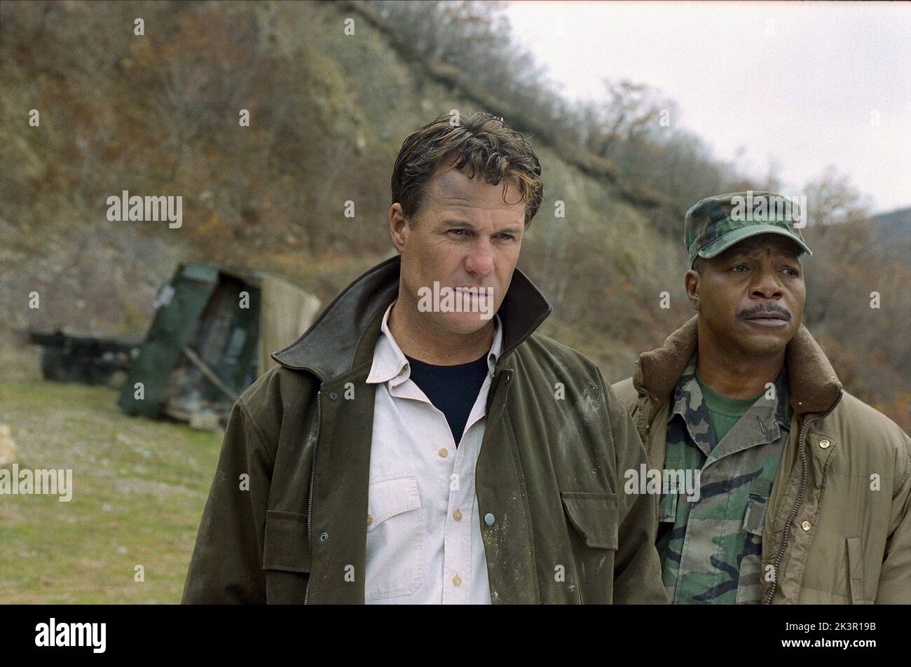 Brad Johnson & Carl Weathers Film: Alien Siege (TV-Film) Characters: Dr ...