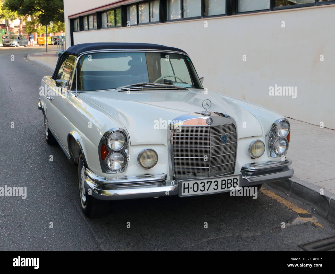 Classic car meeting in Torremolinos, Malaga province, Spain Stock Photo ...