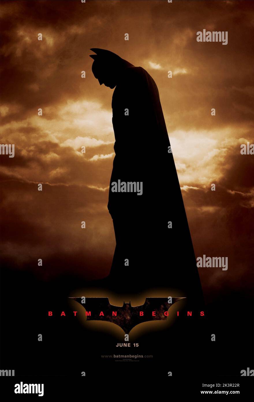Batman begins movie poster hi-res stock photography and images - Alamy
