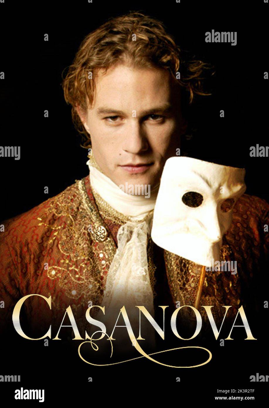 Heath Ledger Poster Film: Casanova (2005) Characters: Casanova Director ...