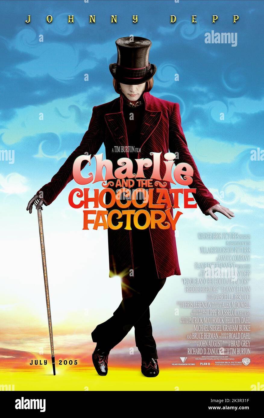 Tim Burton Film Poster