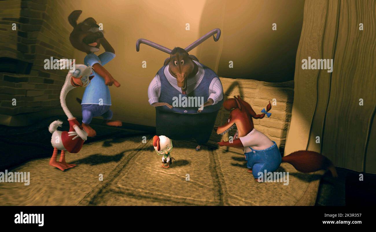 Goosey Loosey, Chicken Little & Foxy Loxy Film: Chicken Little (2005 ...
