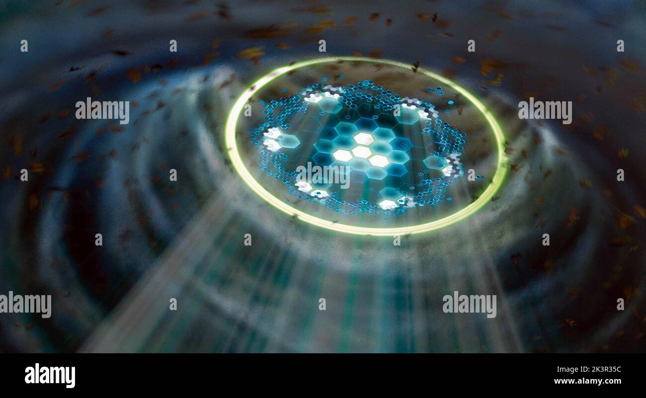 Chicken little flying saucer chicken hi-res stock photography and ...