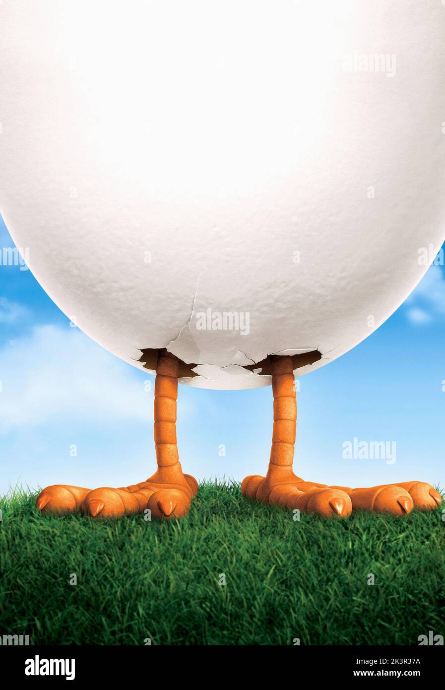 Chick Hatching From Egg Film: Chicken Little (2005) Director: Mark ...