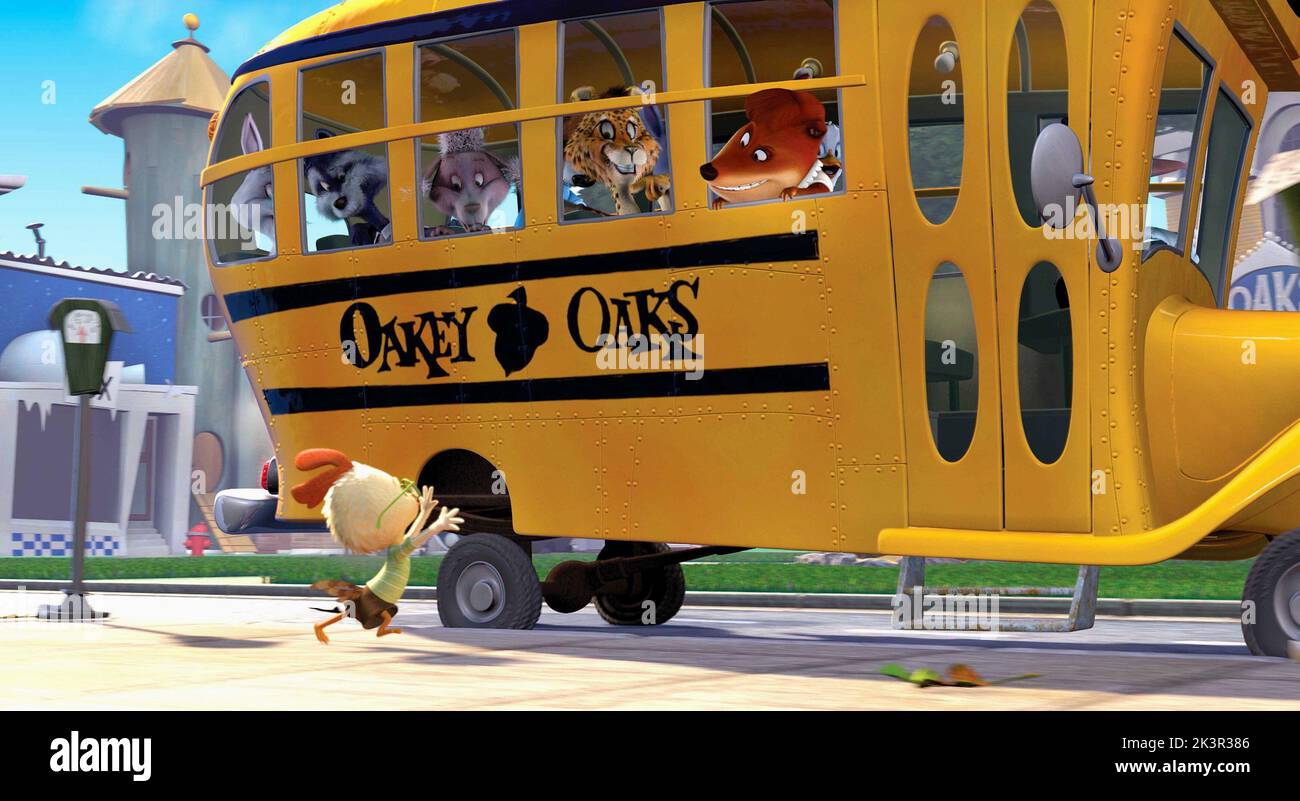 Chicken Little Chases School Bus Film: Chicken Little (2005) Director ...