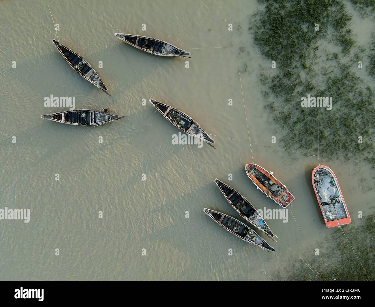 Chittagong port aerial hi-res stock photography and images - Alamy