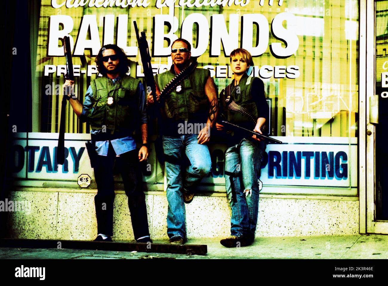 Edgar Ramirez, Mickey Rourke & Keira Knightley Film: Domino (USA/UK/FR ...