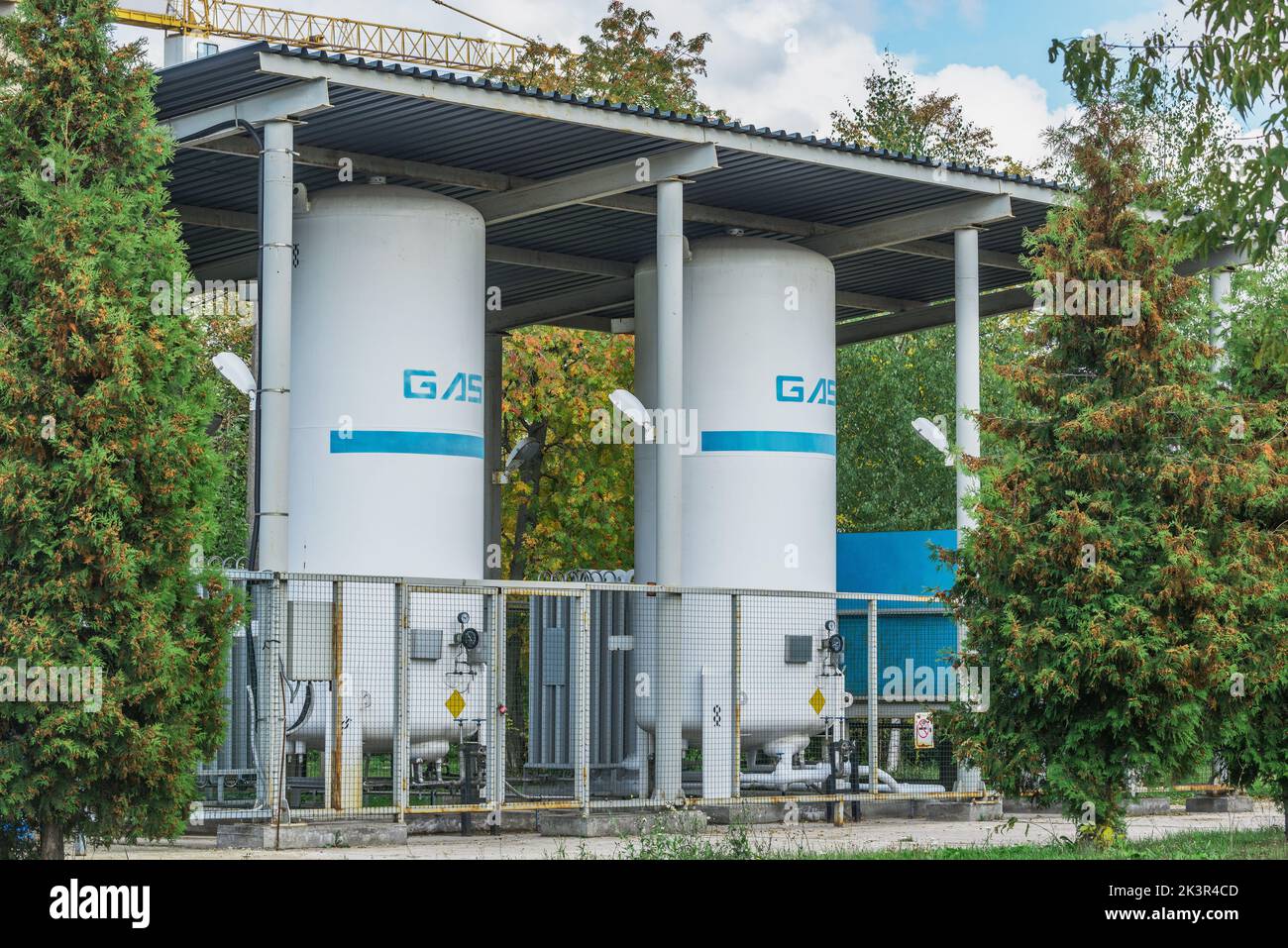 Oxygen hospital plant hi-res stock photography and images - Alamy