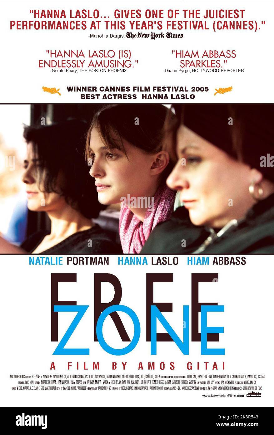 Natalie Portman & Hana Laszlo Film: Free Zone (2005) Director: Amos ...