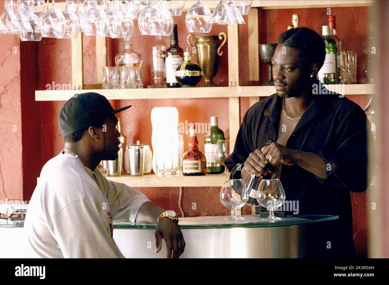 Curtis Jackson Aka 50 Cent & Adewale Akinnuoye-Agbaje Film: Get Rich Or Die Tryin'; Get Rich Or ...