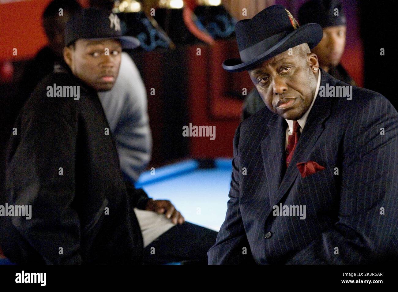 Curtis Jackson Aka 50 Cent & Bill Duke Film: Get Rich Or Die Tryin ...