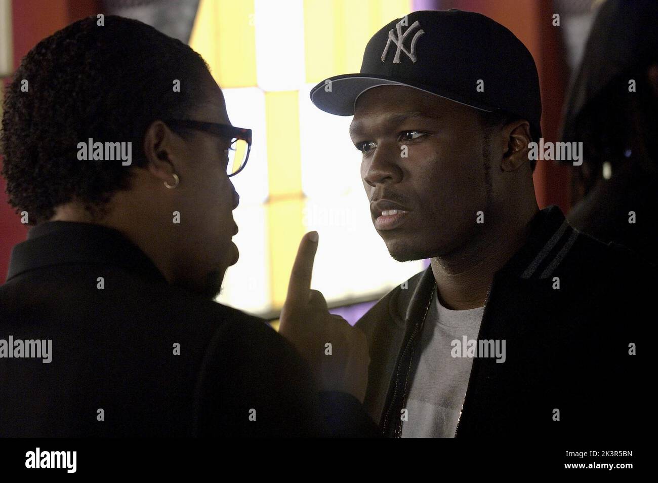 Russell Hornsby & Curtis Jackson Aka 50 Cent Film: Get Rich Or Die Tryin'; Get Rich Or Die ...