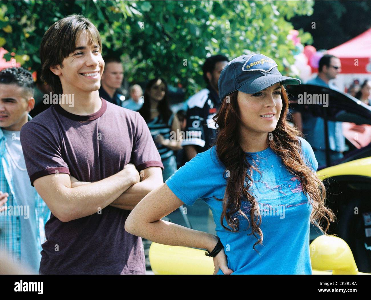 Justin Long & Lindsay Lohan Film: Herbie Fully Loaded (2005) Director ...