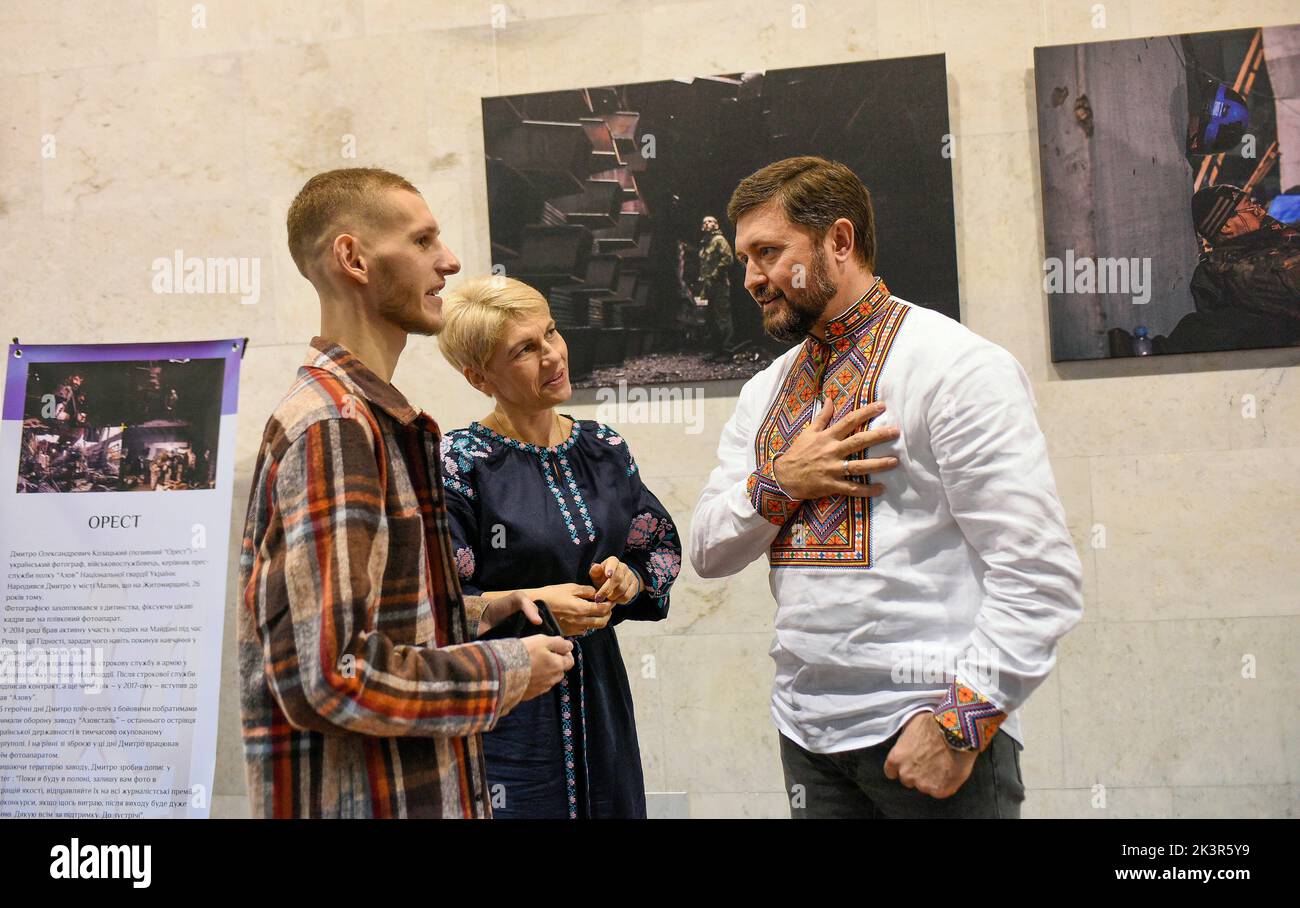 Non Exclusive: KYIV, UKRAINE - SEPTEMBER 27, 2022 - Mariupol city head ...