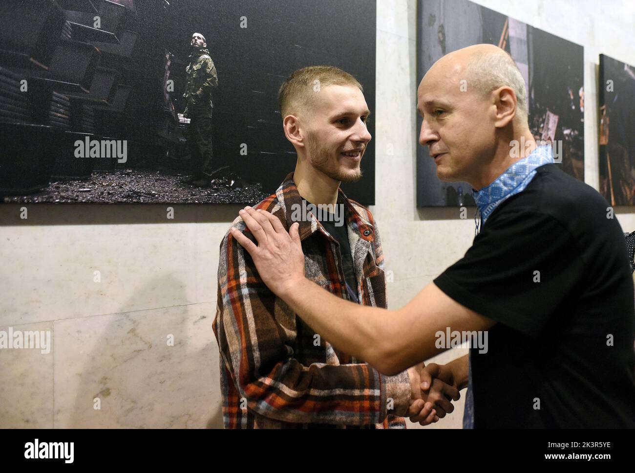 Non Exclusive: KYIV, UKRAINE - SEPTEMBER 27, 2022 - Azov Regiment press ...