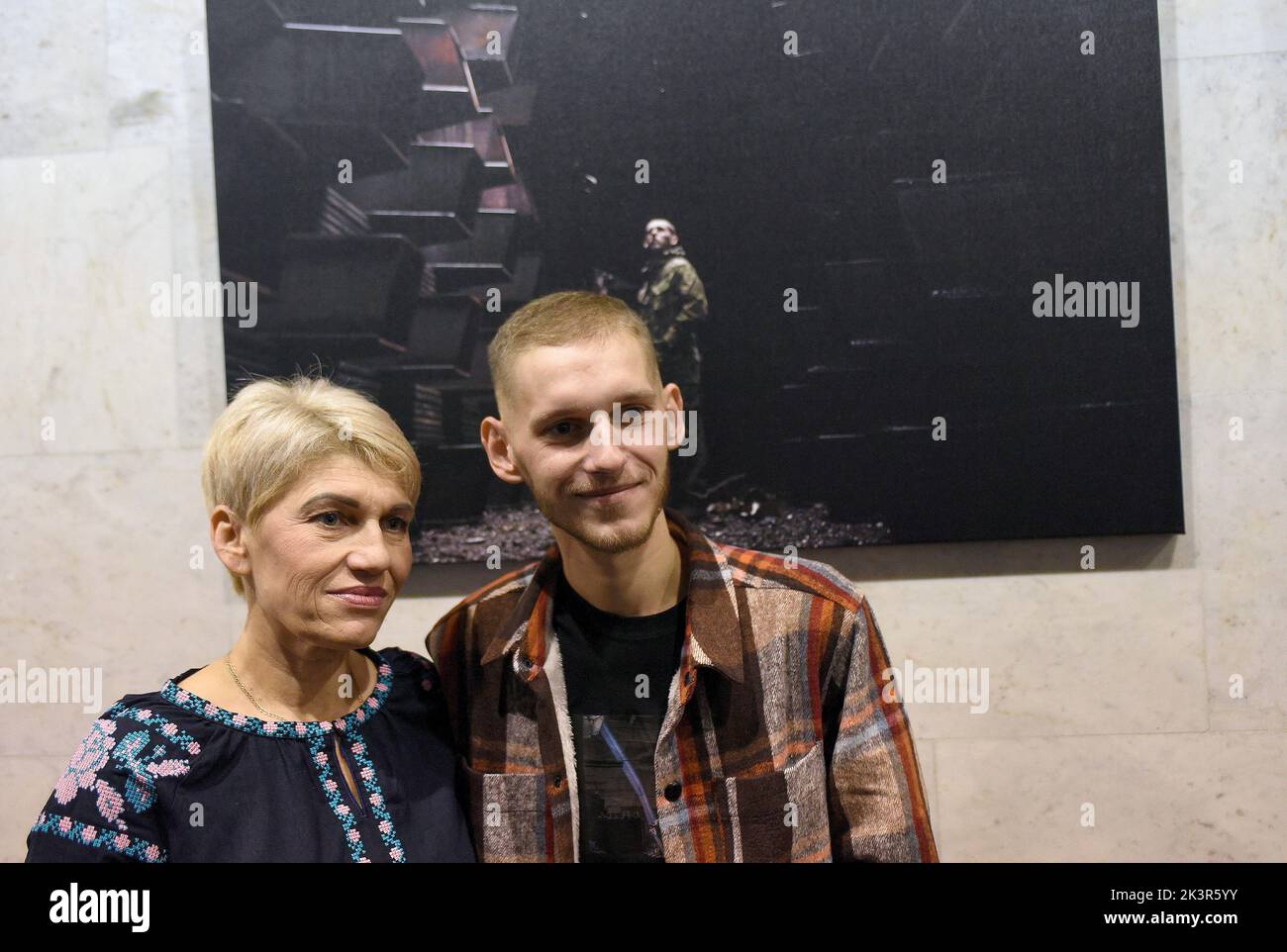 Non Exclusive: KYIV, UKRAINE - SEPTEMBER 27, 2022 - Azov Regiment press ...