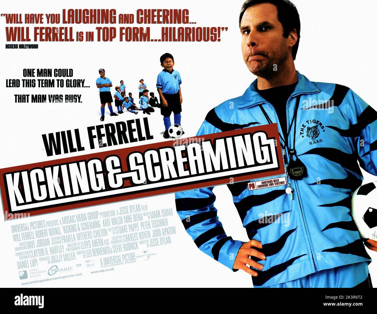 Movie poster kicking screaming 2005 hi-res stock photography and images ...