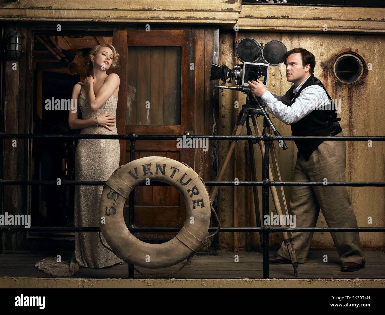 Naomi Watts & Jack Black Film: King Kong 2005 Promotional & Production ...