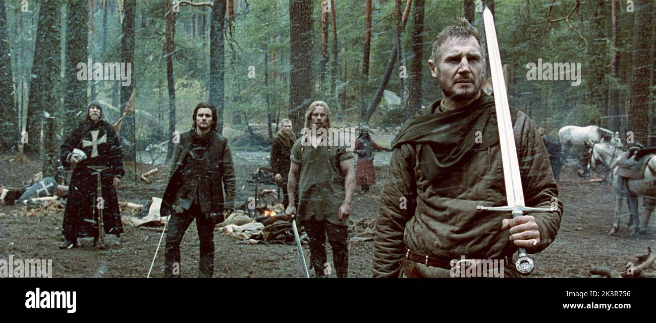 David Thewlis, Orlando Bloom, Jouko Ahola & Liam Neeson Film: Kingdom ...
